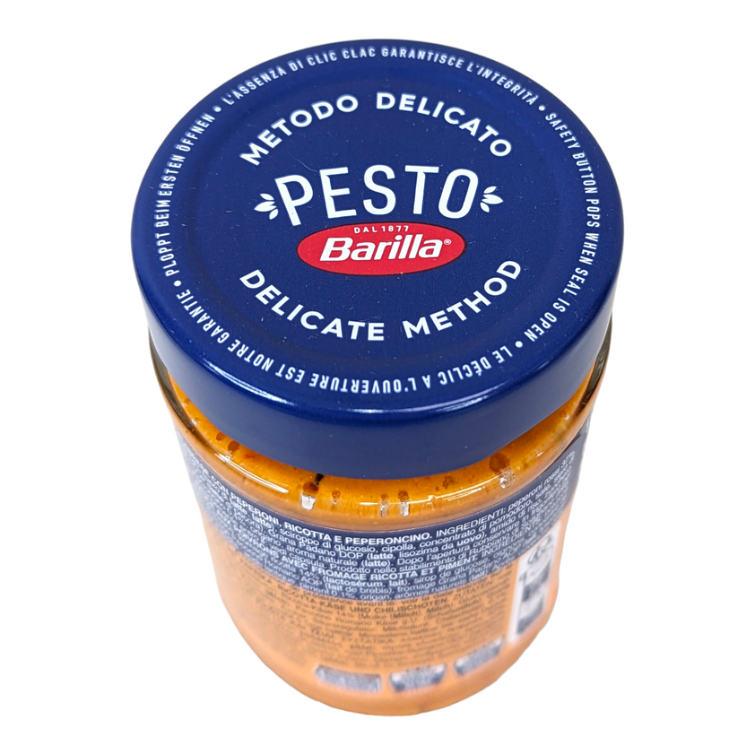 Barilla Calabrese Red Pepper & Chilli Pesto – Pesto Calabrese con ...