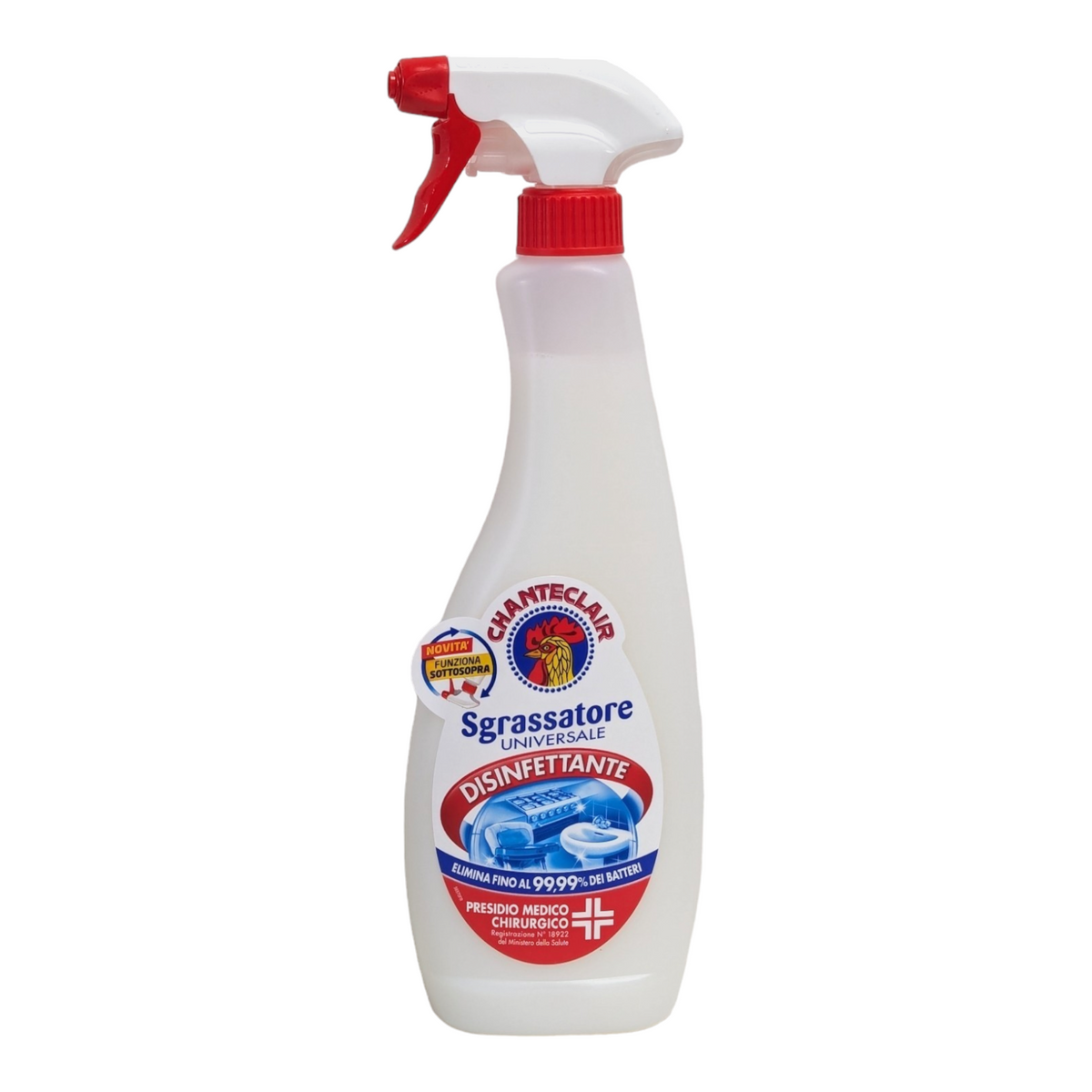 Chanteclair Sgrassatore Universale Cleaner Disinfectant Degreaser 600ml ...