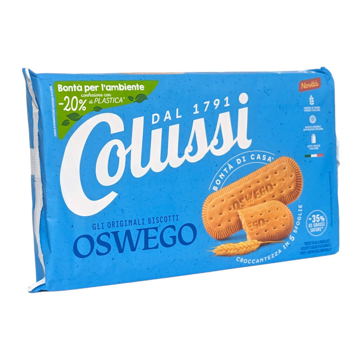 Colussi Oswego Tea Biscuits / Biscotti 500g | Italia Solutions UK