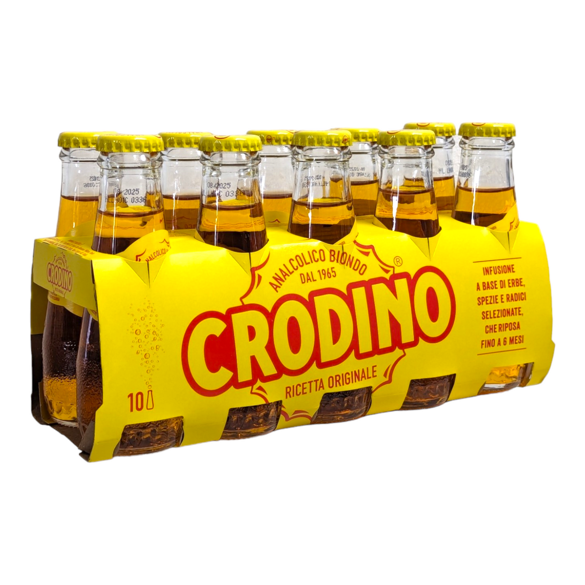 Crodino Non-Alcoholic Italian Aperitif 10 x 100ml | Italia Solutions UK