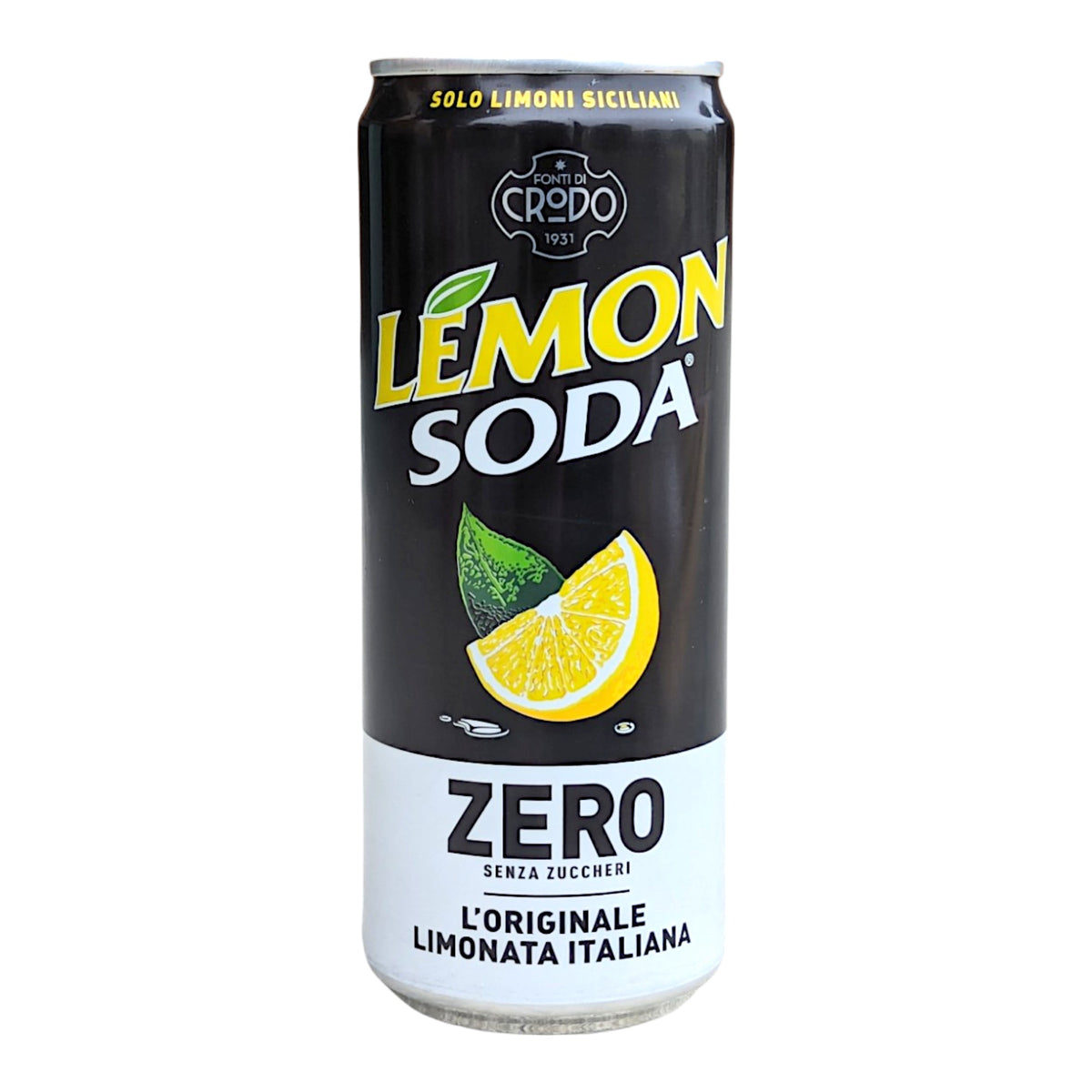 Crodo Lemonsoda Zero Can 330ml | Italia Solutions UK