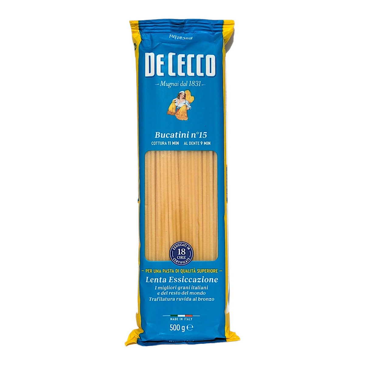 De Cecco Pasta Bucatini no.15 - 500g | Italia Solutions UK