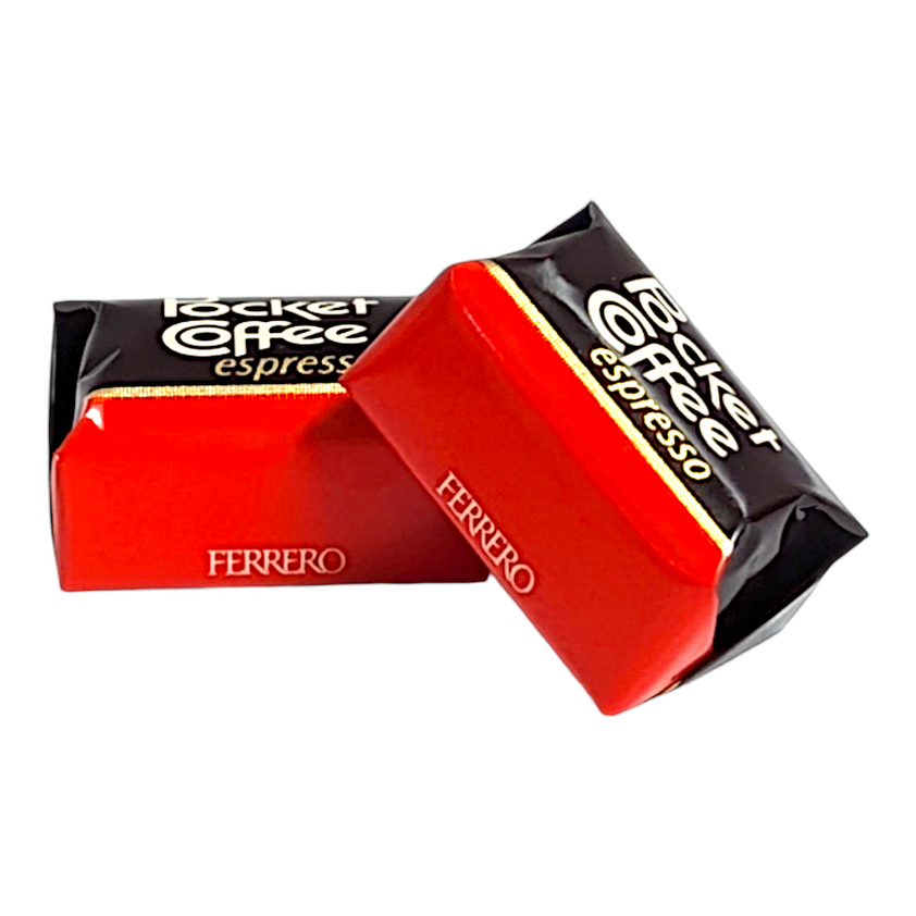 Ferrero Pocket Coffee, 18 Pack - Dark Chocolates Filled with Liquid ...