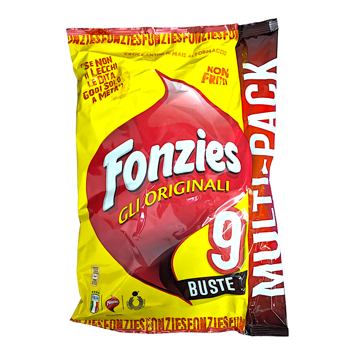 Fonzies Corn Cheese Crisps, Multipack: 9pks of 23g (212g) | Italia ...