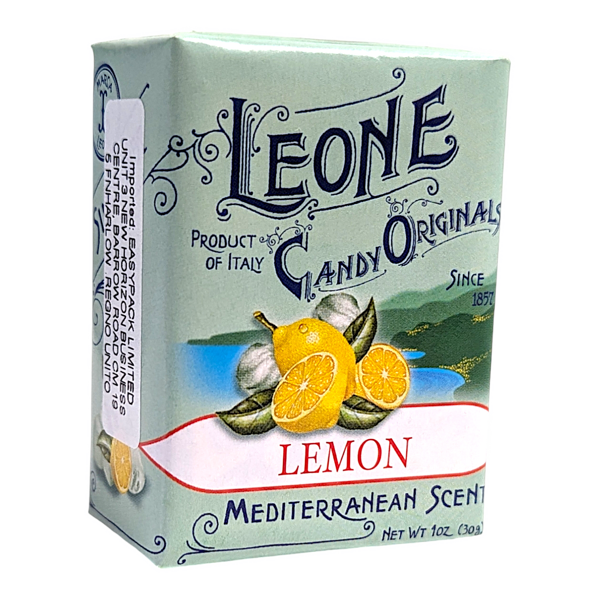 Leone Pastiglie Caramelline al Limone, Lemon Flavour Pastilles - 30g ...