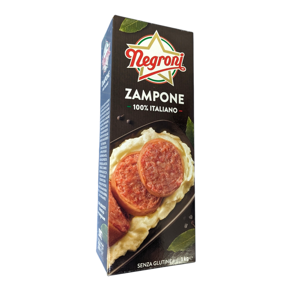 Negroni Zampone - Pre Cooked Italian Pig Trotter 1kg | Italia Solutions UK