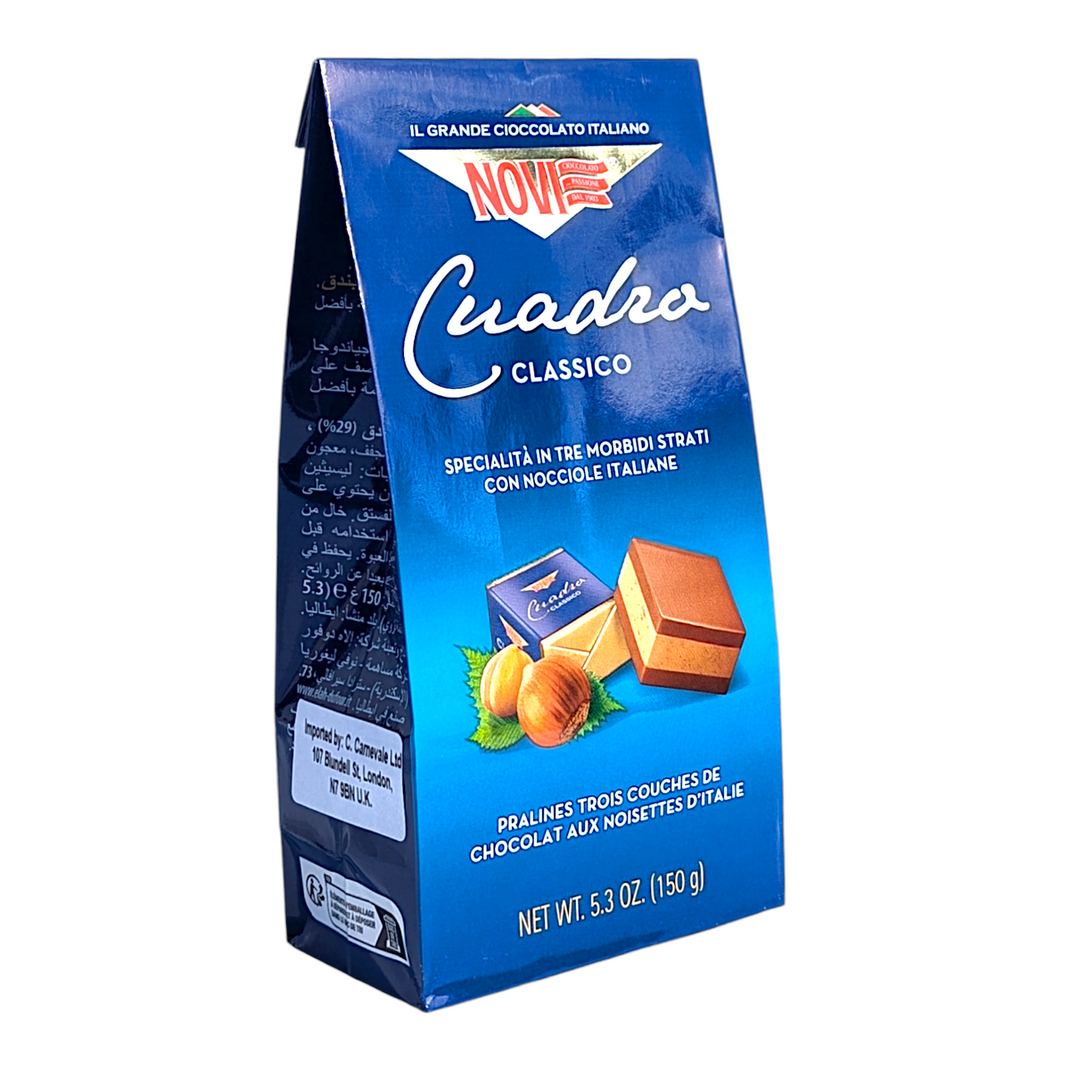 Novi Cuadro Classic Hazelnuts Chocolates - Praline alla Nocciola 150g ...