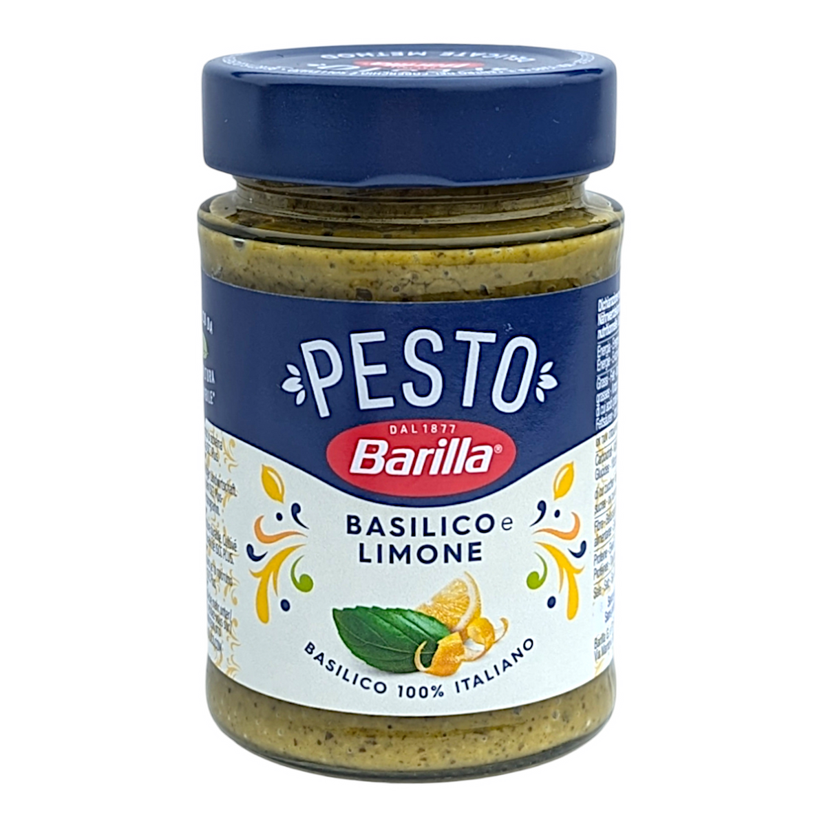 Barilla Basil and Lemon Pesto – Pesto al Basilico e Limone 190g