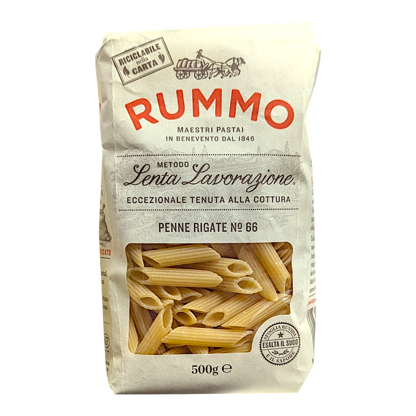 Rummo Penne Rigate No.66 - 400g Durm Wheat Pasta | Italia Solutions UK