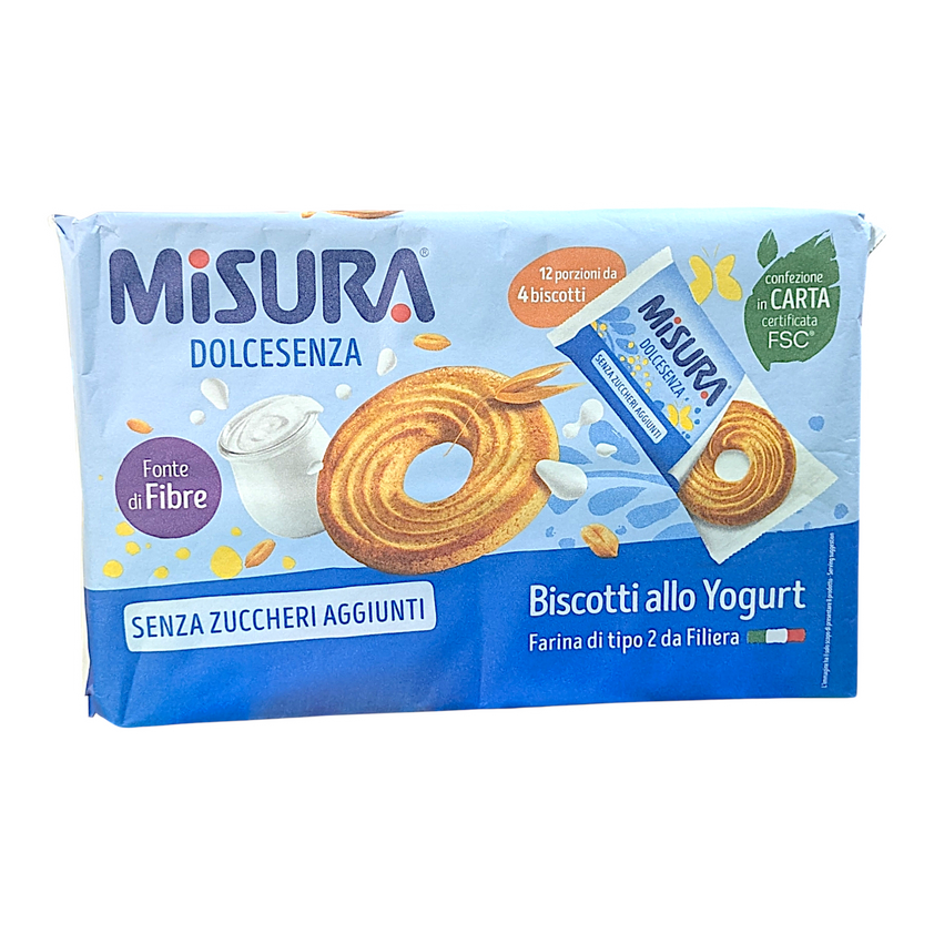 Misura Biscotti Allo Yogurt - No Added Sugar Yoghurt Biscuits 400g