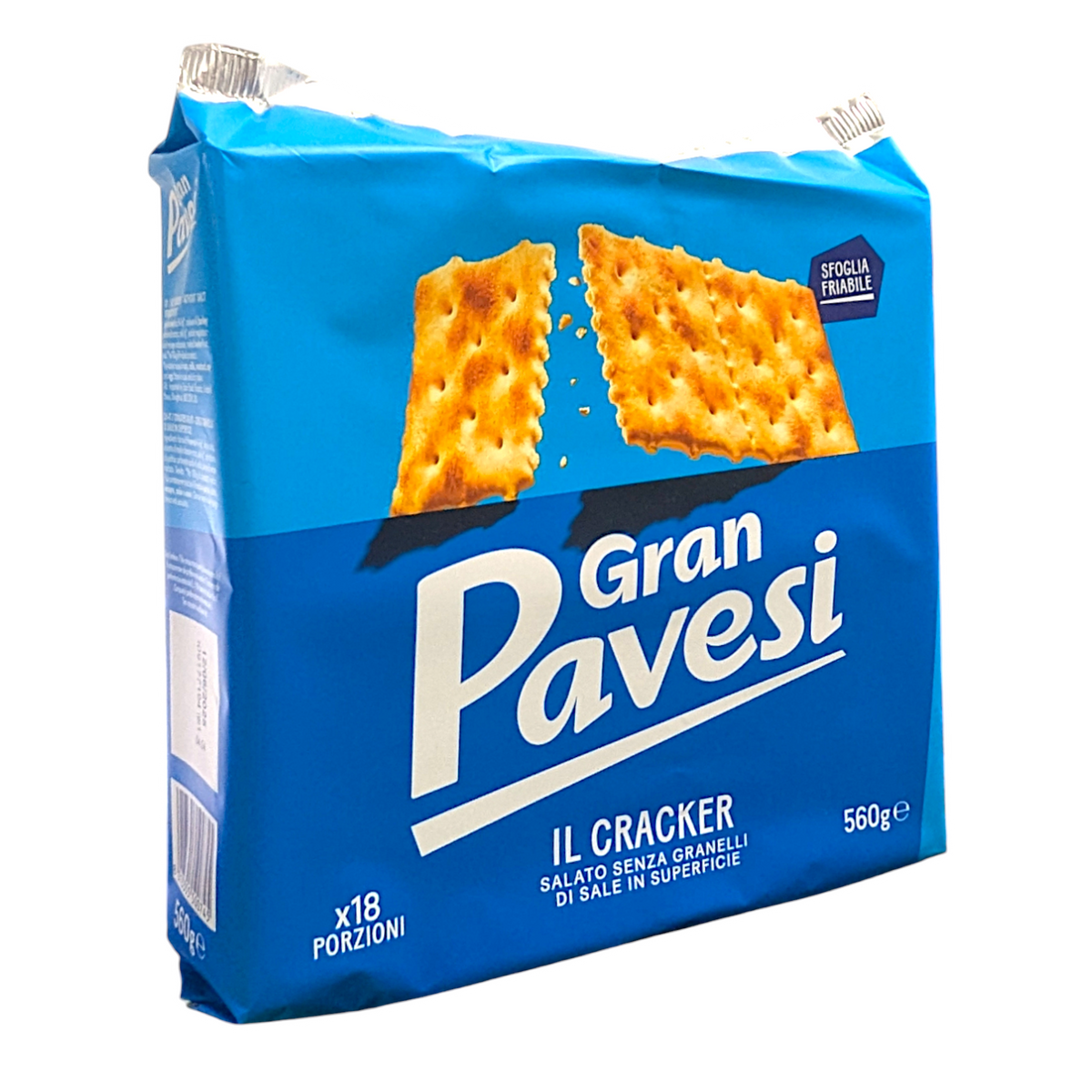 Pavesi Crackers Without Salt Grains 560g | Italia Solutions UK