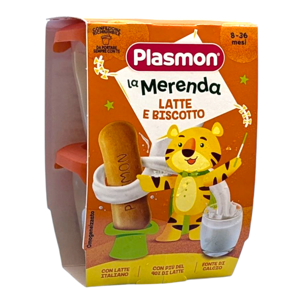 Plasmon Merenda Omogeneizzato Latte e Biscotto - Baby Food Milk and ...