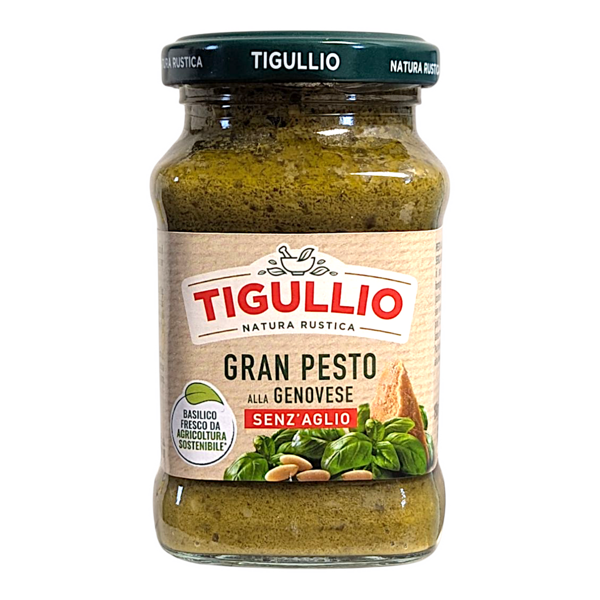 Tigullio Gran Pesto alla Genovese Senza Aglio - No Garlic Pesto Sauce