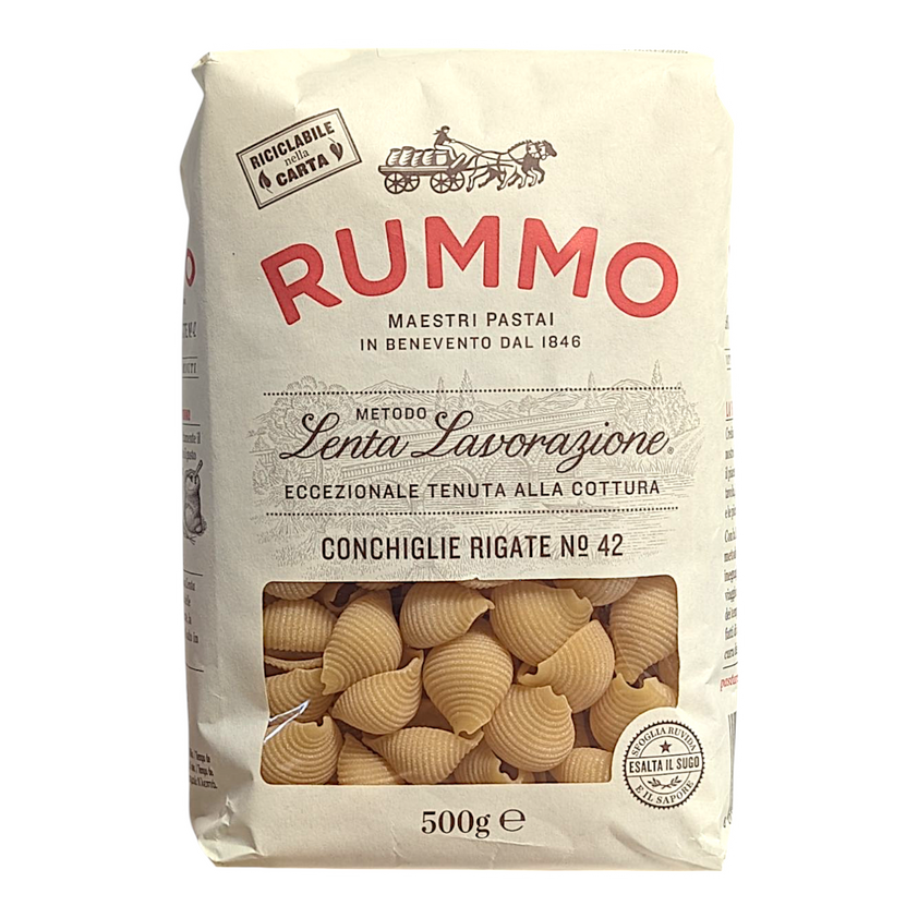 Rummo Conchiglie Rigate no.42 - 500g | Italia Solutions UK
