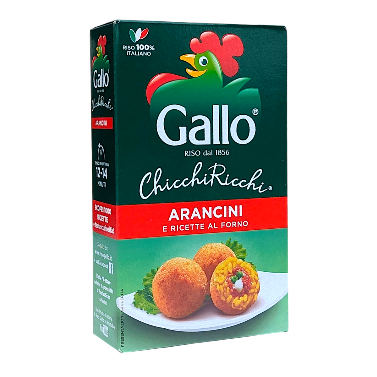 Gallo 100% Italian Rice Ideal for Arancini - Risotto 850g