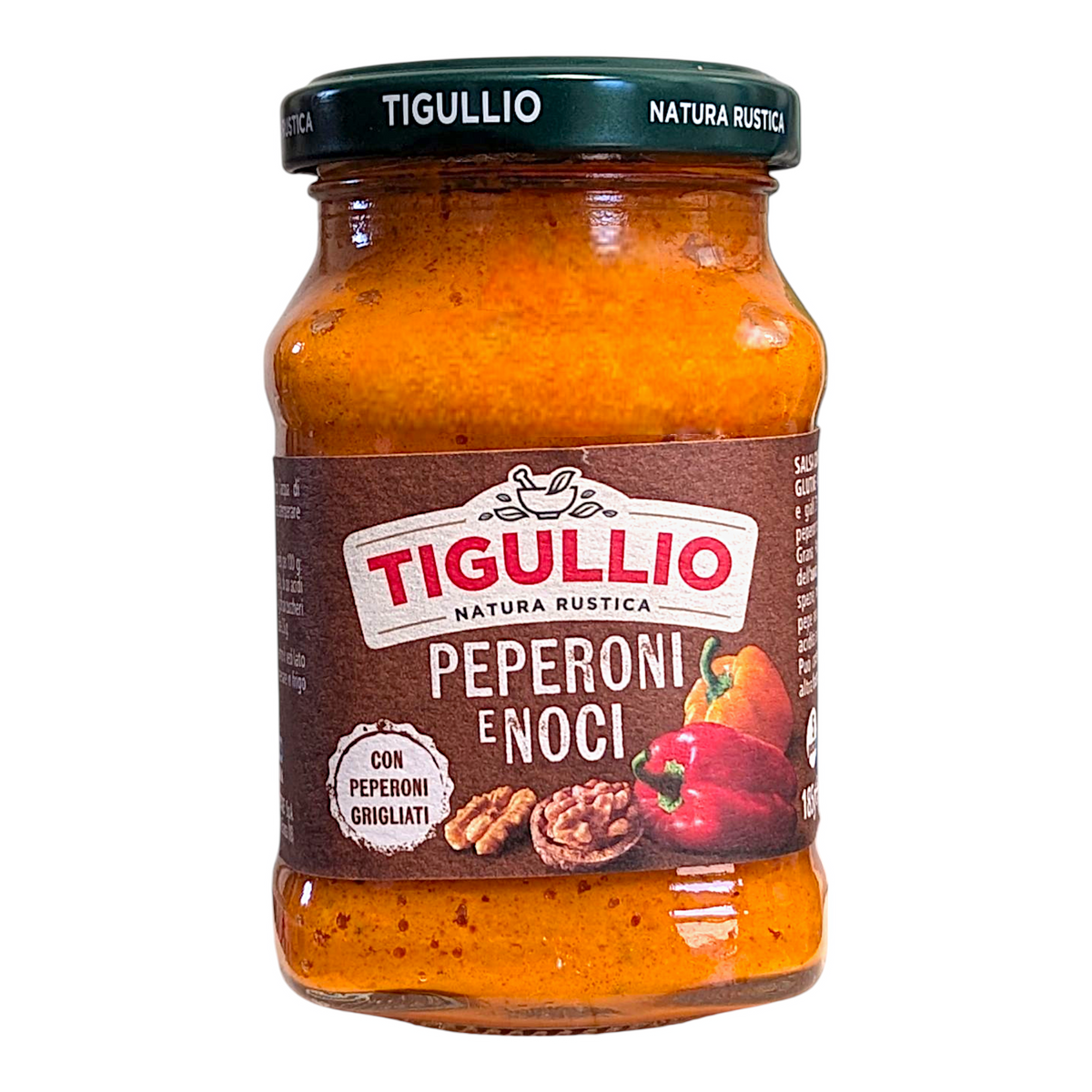 Tigullio Pesto Peperoni e Noci - Peppers and Walnut Sauce 185g