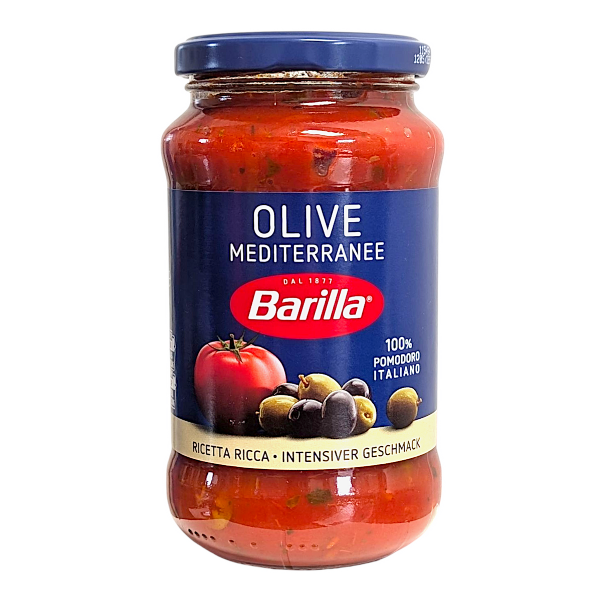 Barilla Mediterrean Olive Pasta Sauce 400g | Italia Solutions UK