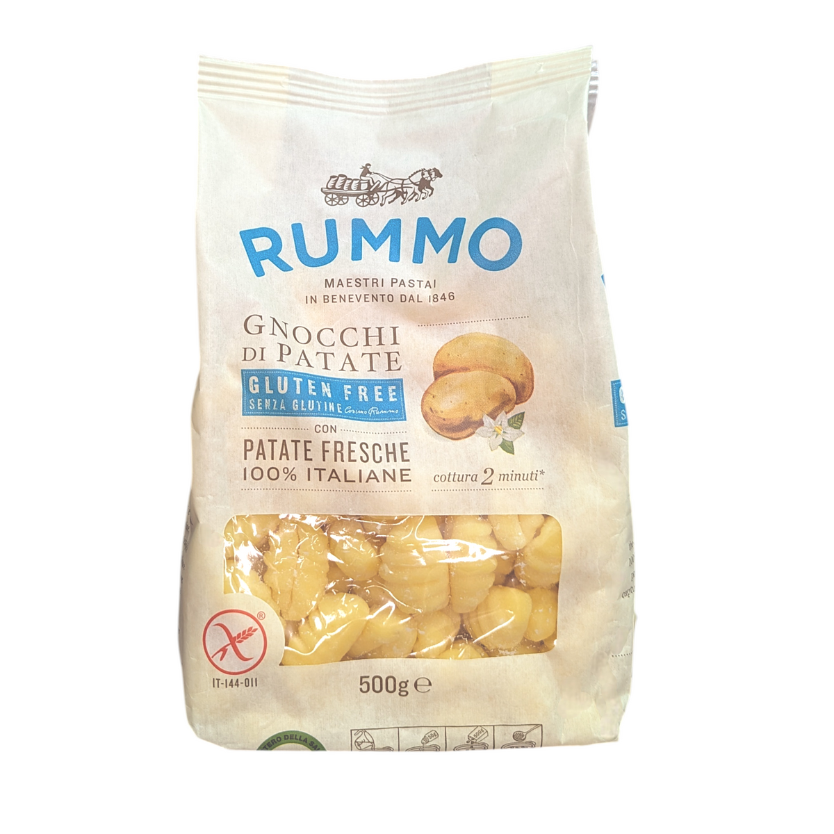 Rummo Gnocchi Di Patate Senza Glutine - Gluten Free Potatoes Gnocchi 500g