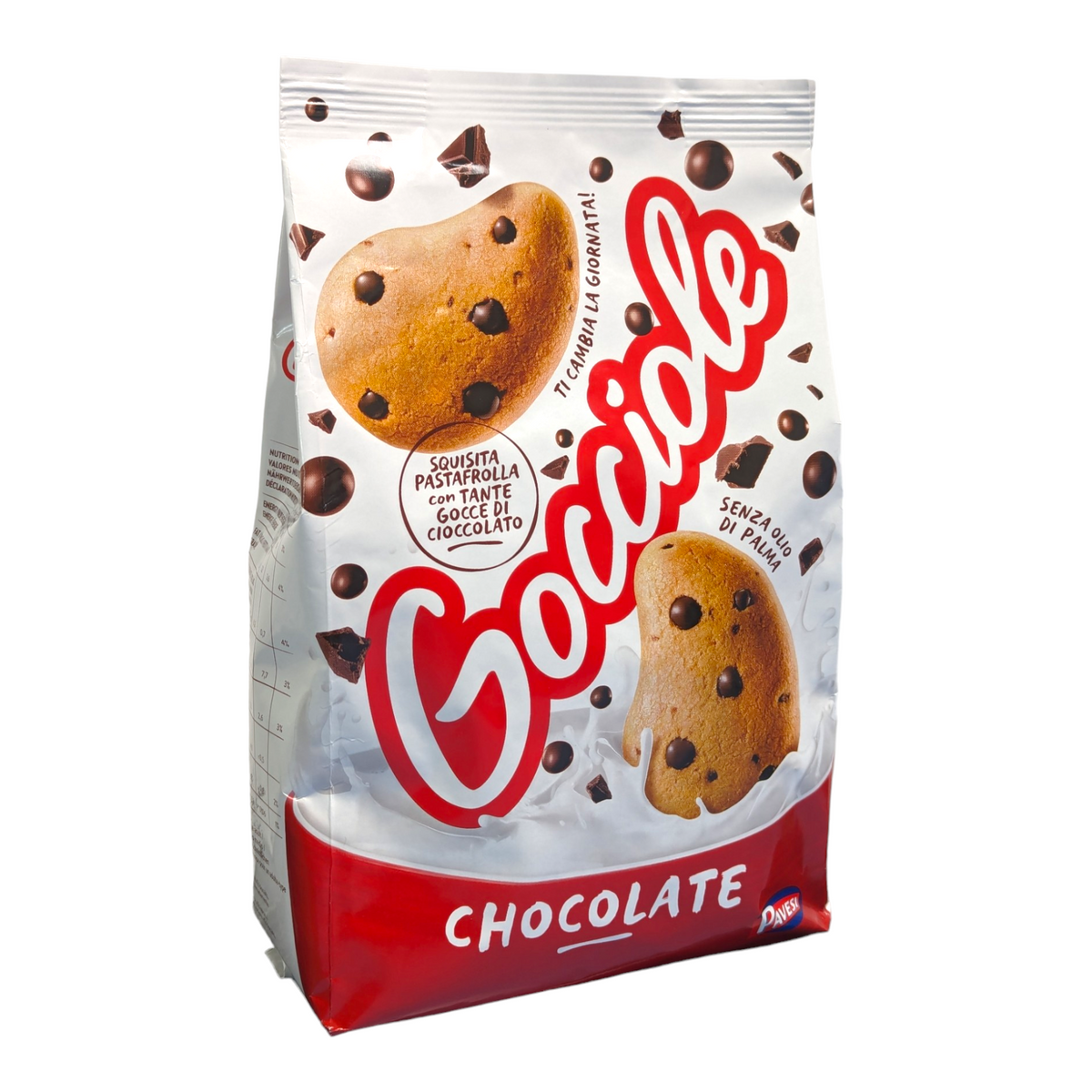 Pavesi Gocciole - Chocolate Chip Cookies / Biscotti con Gocciole di ...