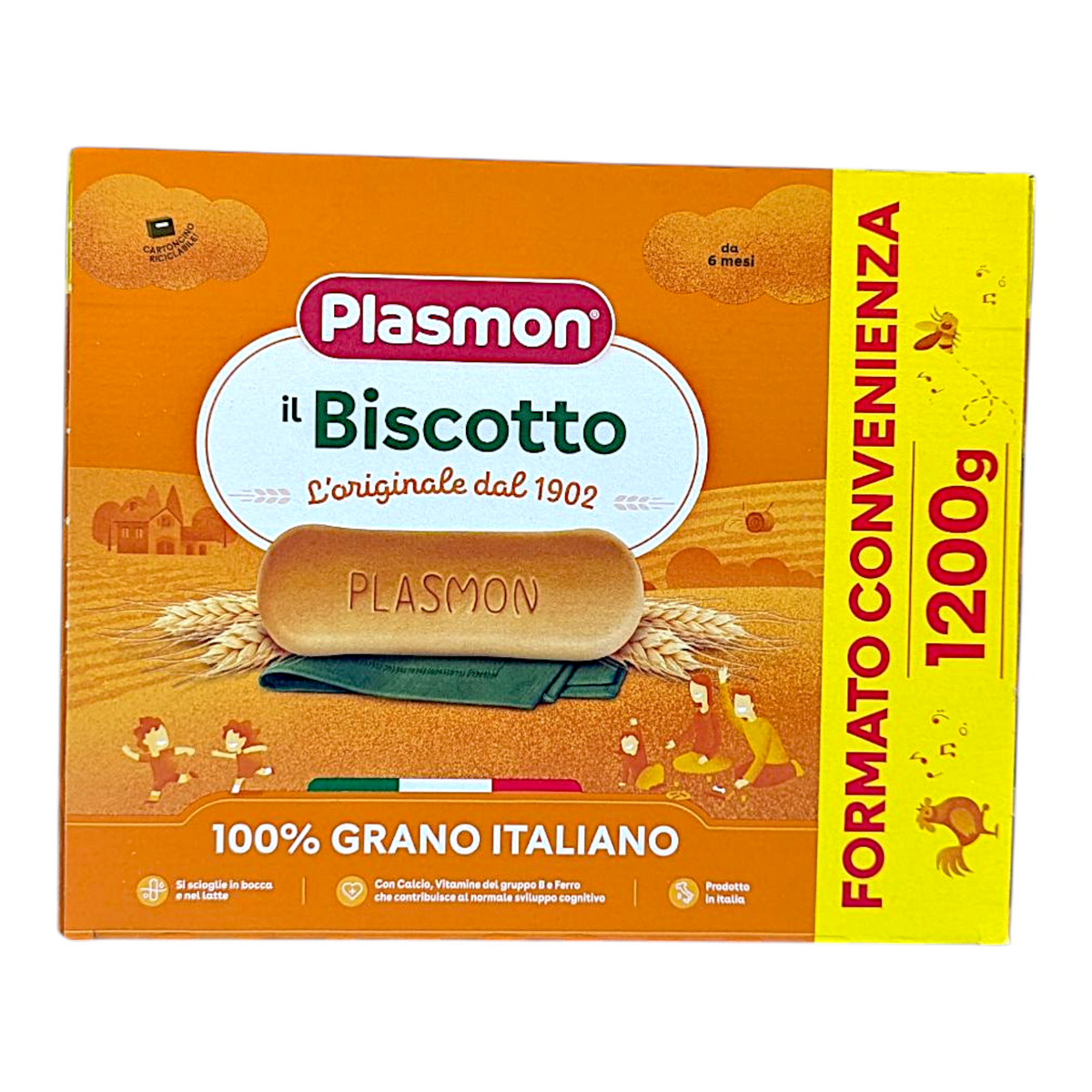 Plasmon Biscotto dei Bambini 1200g | Italia Solutions UK
