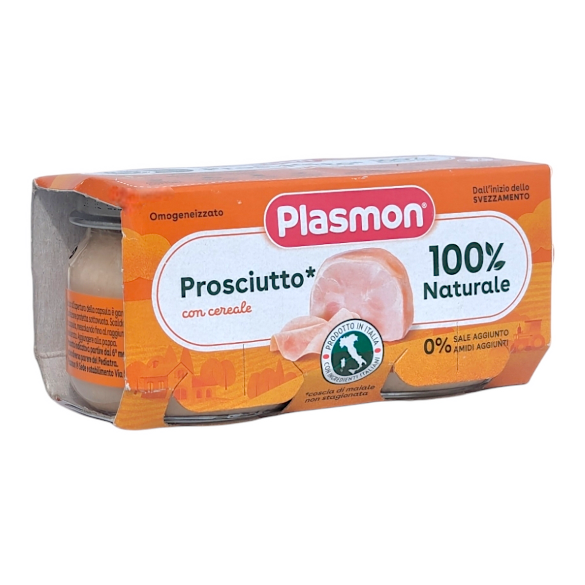 Plasmon Baby Food Prosciutto Cotto / Ham Puree 80g x 2 | Italia ...