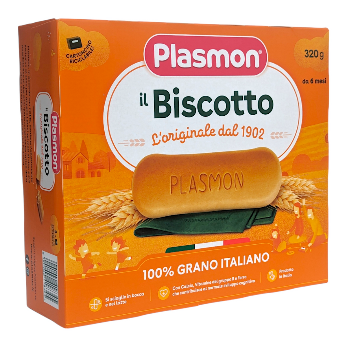 Plasmon Biscotto dei Bambini / Baby Biscuits 320g | Italia Solutions UK