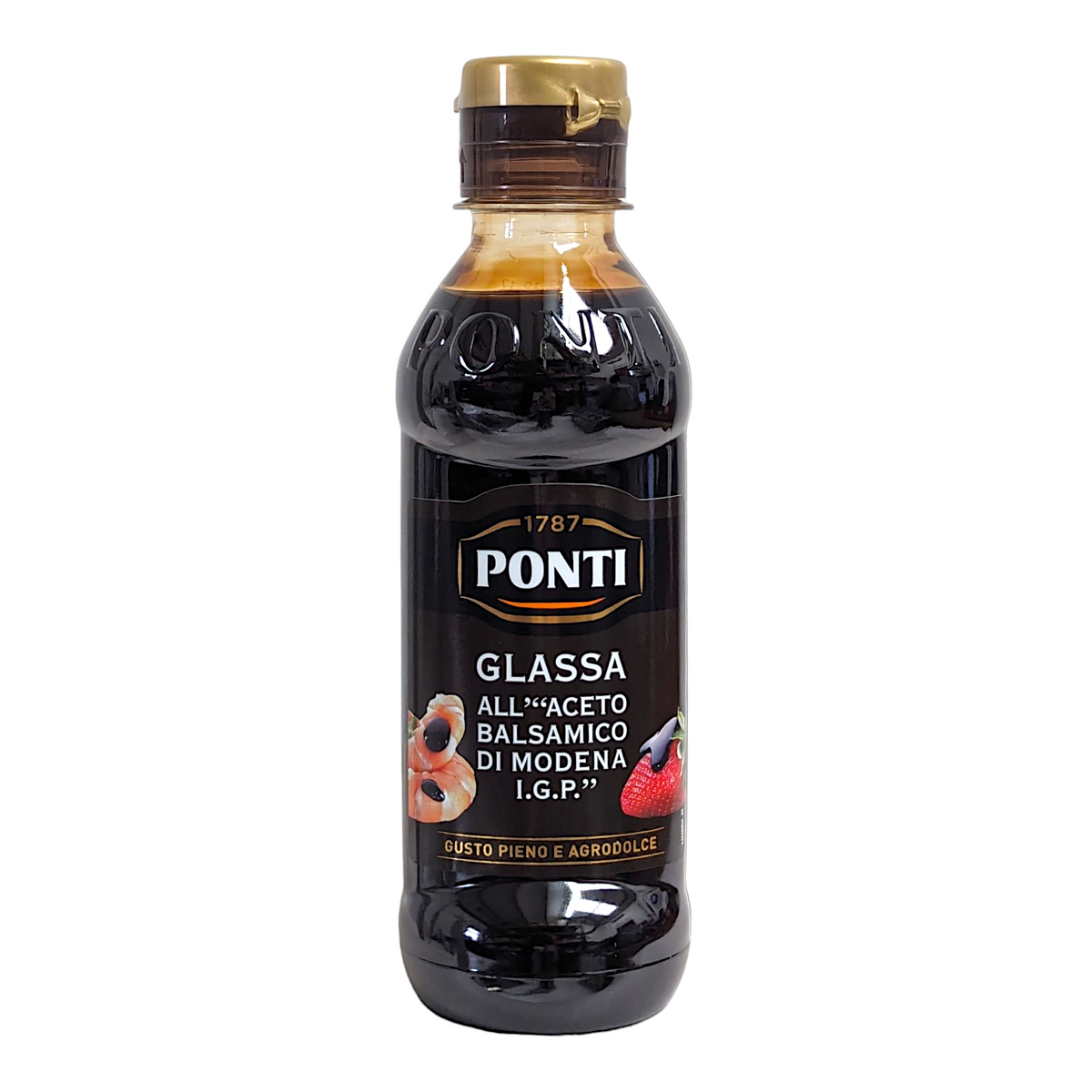 Ponti Balsamic Reduction 250ml, Aceto Balsamico Di Modena I.G.P. Glassa ...