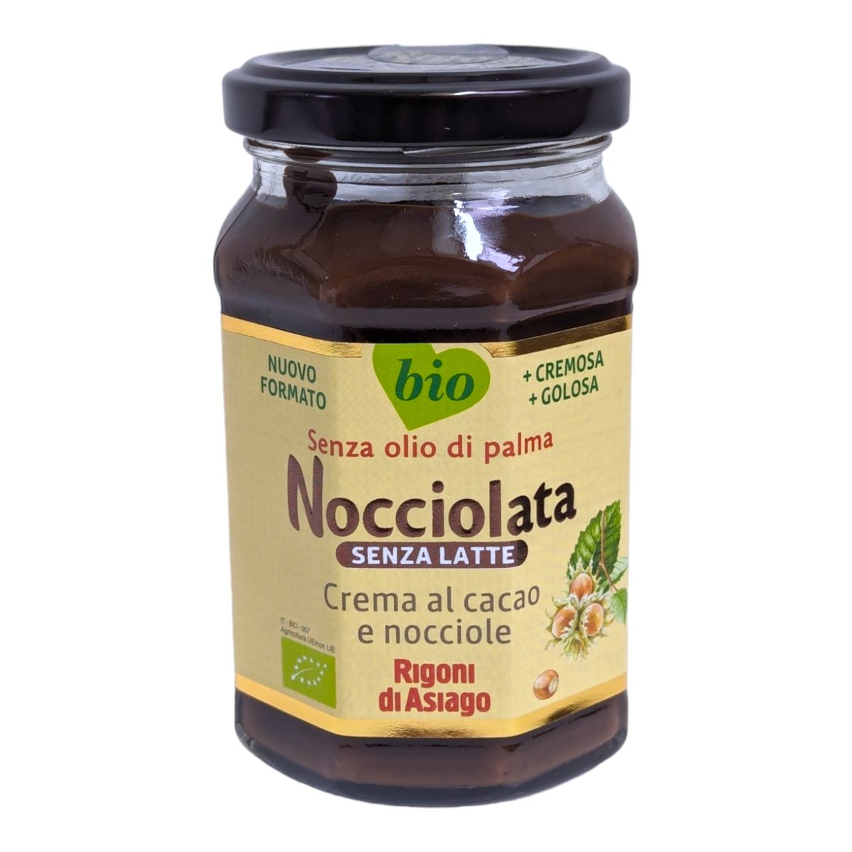 Rigoni di Asiago Bio Nocciolata Dairy Free 250g Organic Hazelnut ...