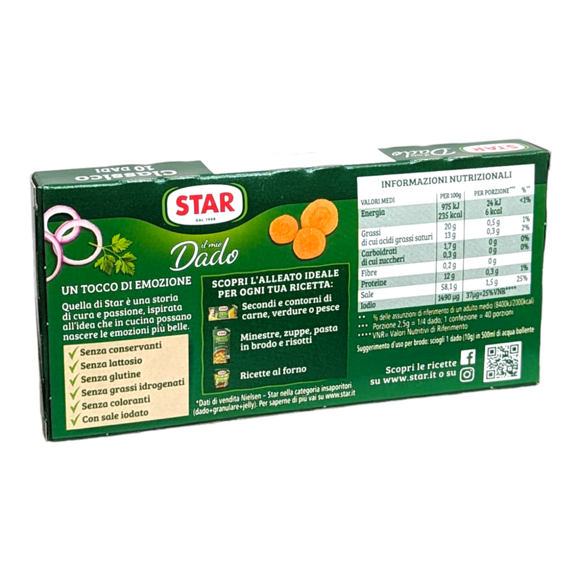 Star “Il Mio Dado” Classico / Classic Italian Stock, 10 cubes | Italia ...