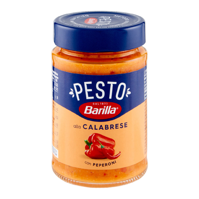 Barilla Calabrese Red Pepper & Chilli Pesto – Pesto Calabrese con ...